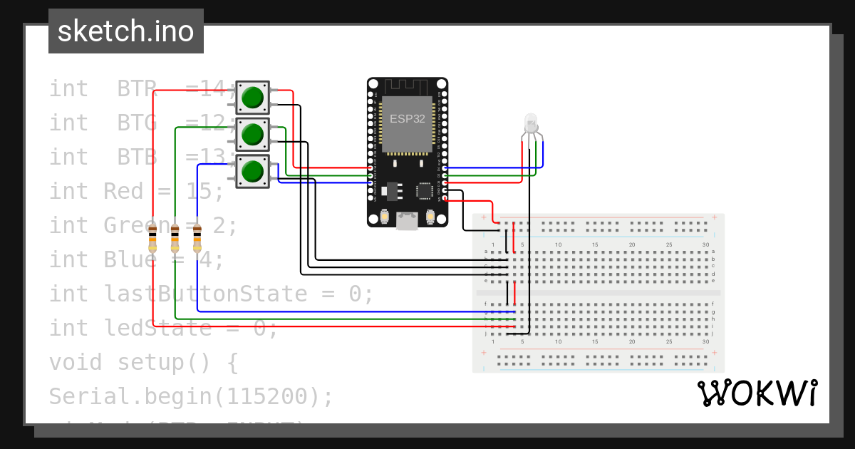 Easy Eda Button Test Wokwi Esp32 Stm32 Arduino Simulator 1756