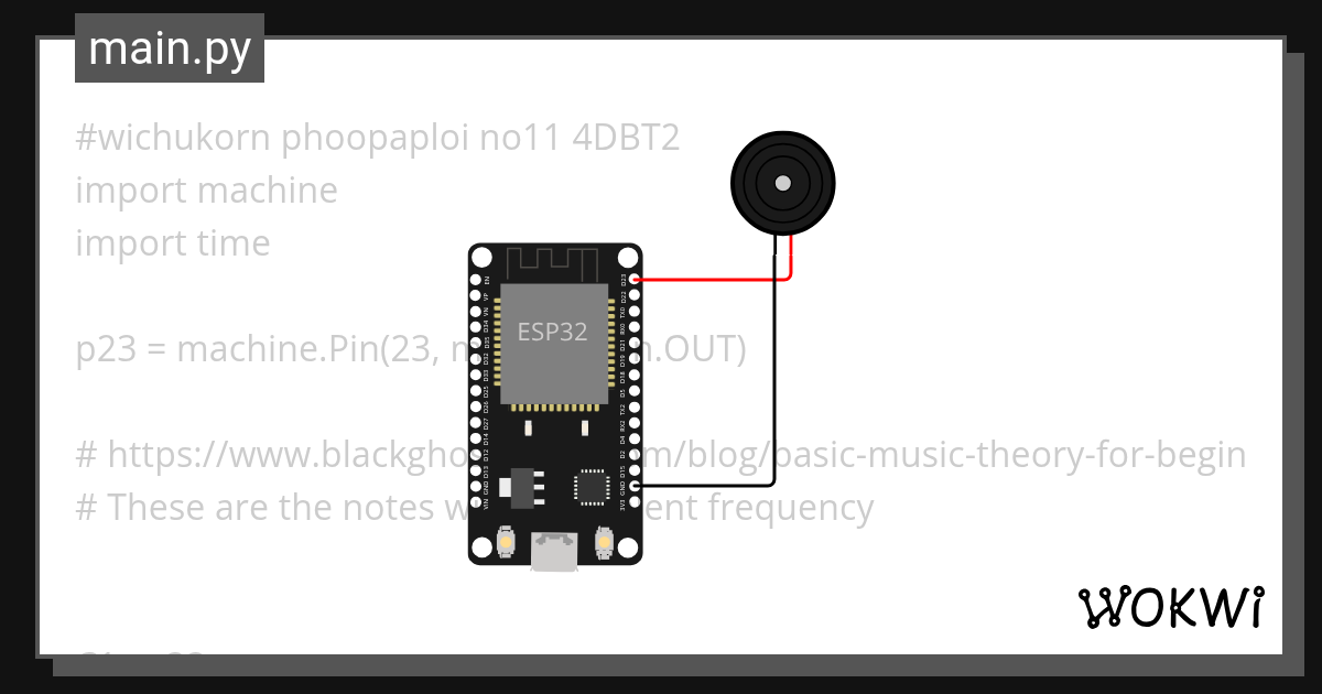 Buzzerexam06 No11 Wokwi Esp32 Stm32 Arduino Simulator