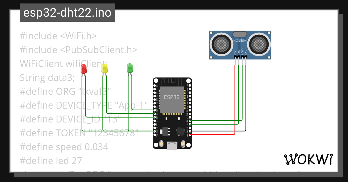 Sensor Jarak Ultarasonik_Putri Sanya - Wokwi ESP32, STM32, Arduino Simulator
