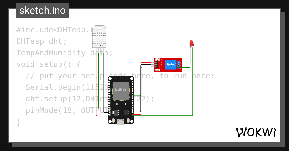 Projeck Sprayer Radiator Wokwi Esp32 Stm32 Arduino Simulator