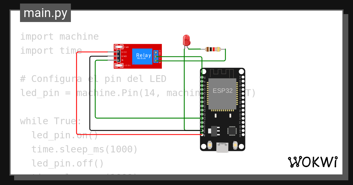 Micropython Blink Esp32 Copy Wokwi Esp32 Stm32 Arduino Simulator 3388