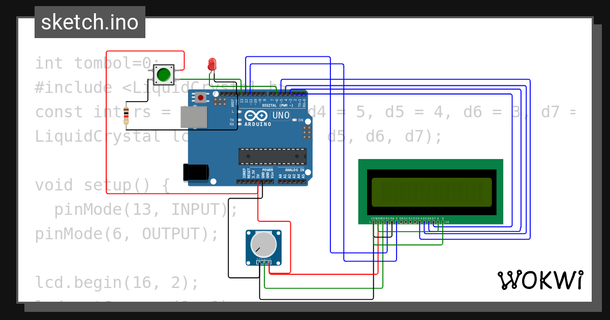 Program P5 Wokwi Esp32 Stm32 Arduino Simulator 1063