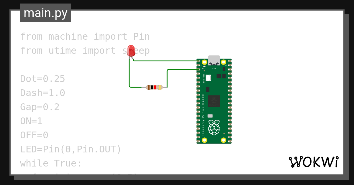 Sosmorsecode Wokwi Esp32 Stm32 Arduino Simulator 4358