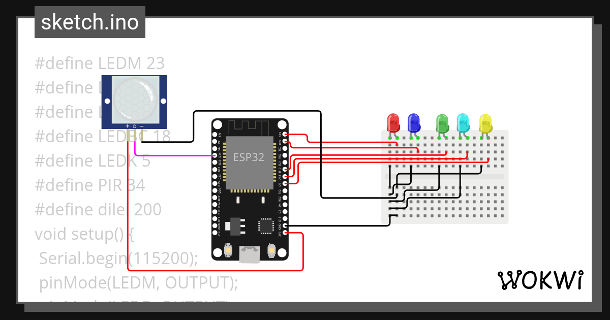 Exercise 2 Wokwi Esp32 Stm32 Arduino Simulator 