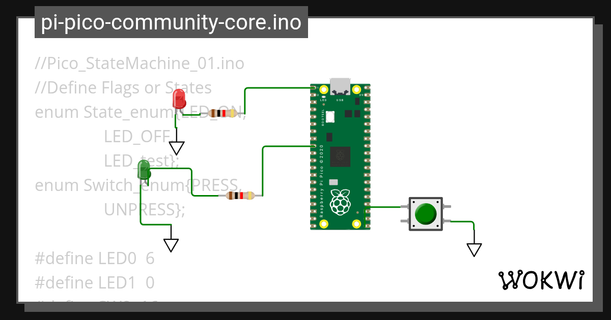 pi-pico-community-core.ino Copy - Wokwi ESP32, STM32, Arduino Simulator