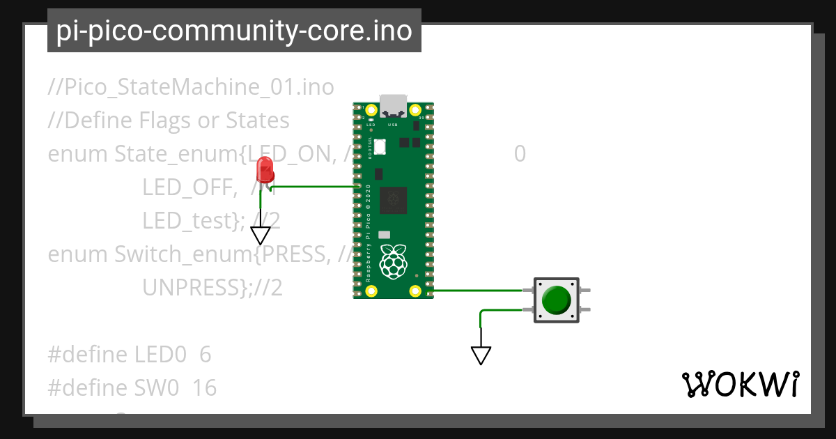 Pi Pico Community O Copy Wokwi Esp32 Stm32 Arduino Simulator