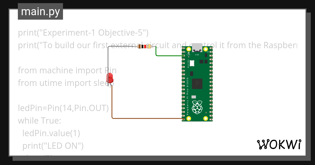 Exp1obj5 Wokwi Esp32 Stm32 Arduino Simulator 