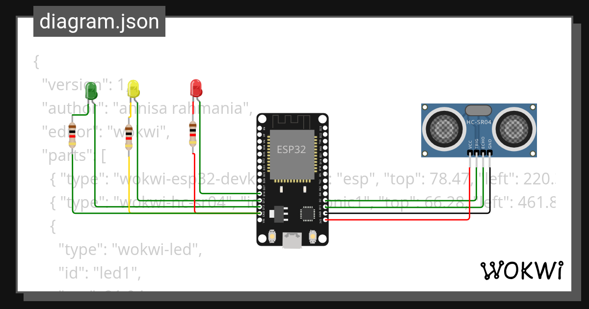 Praktik5-Tugas - Wokwi ESP32, STM32, Arduino Simulator