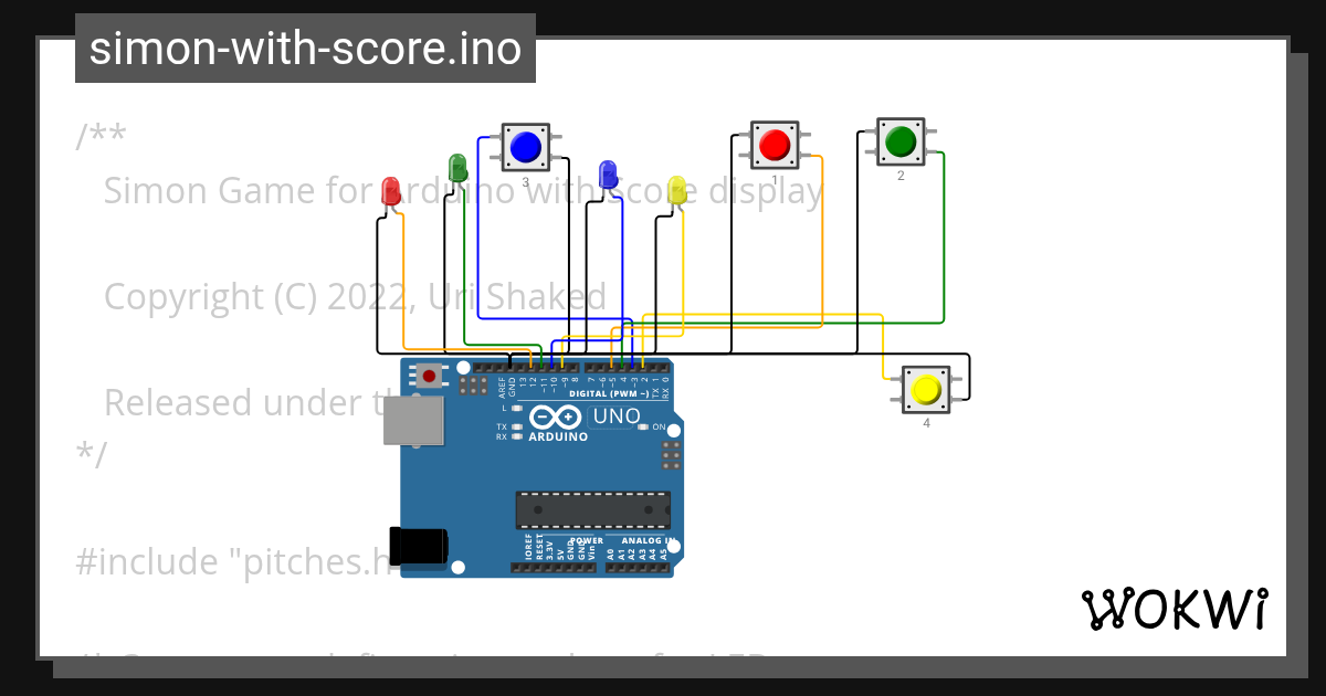 Wokwi - Online ESP32, STM32, Arduino Simulator