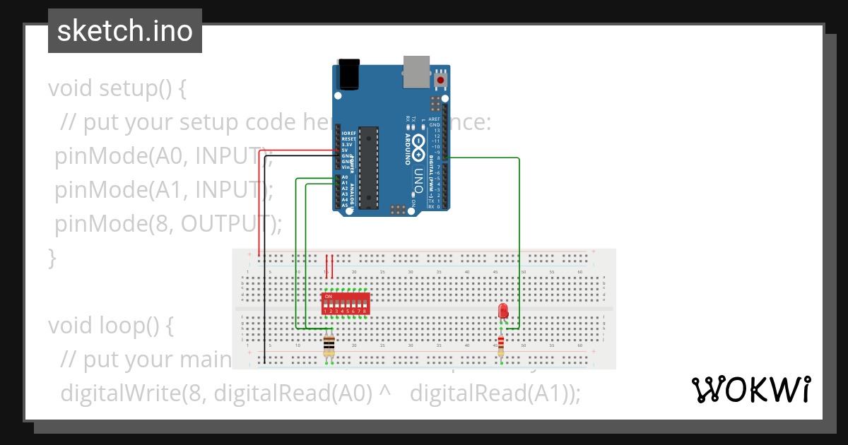 XOR - Wokwi ESP32, STM32, Arduino Simulator XOR - Wokwi ESP32, STM32, Arduino Simulator