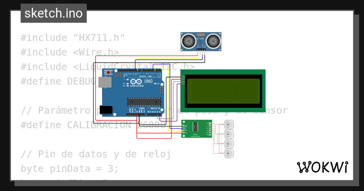 Masa Corporal Wokwi Esp32 Stm32 Arduino Simulator