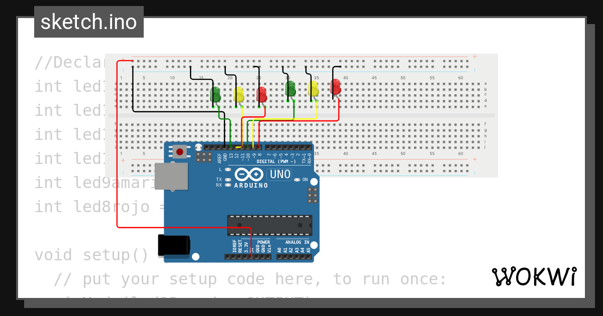 Semaforo Regina Vazquez Wokwi Esp32 Stm32 Arduino Simulator