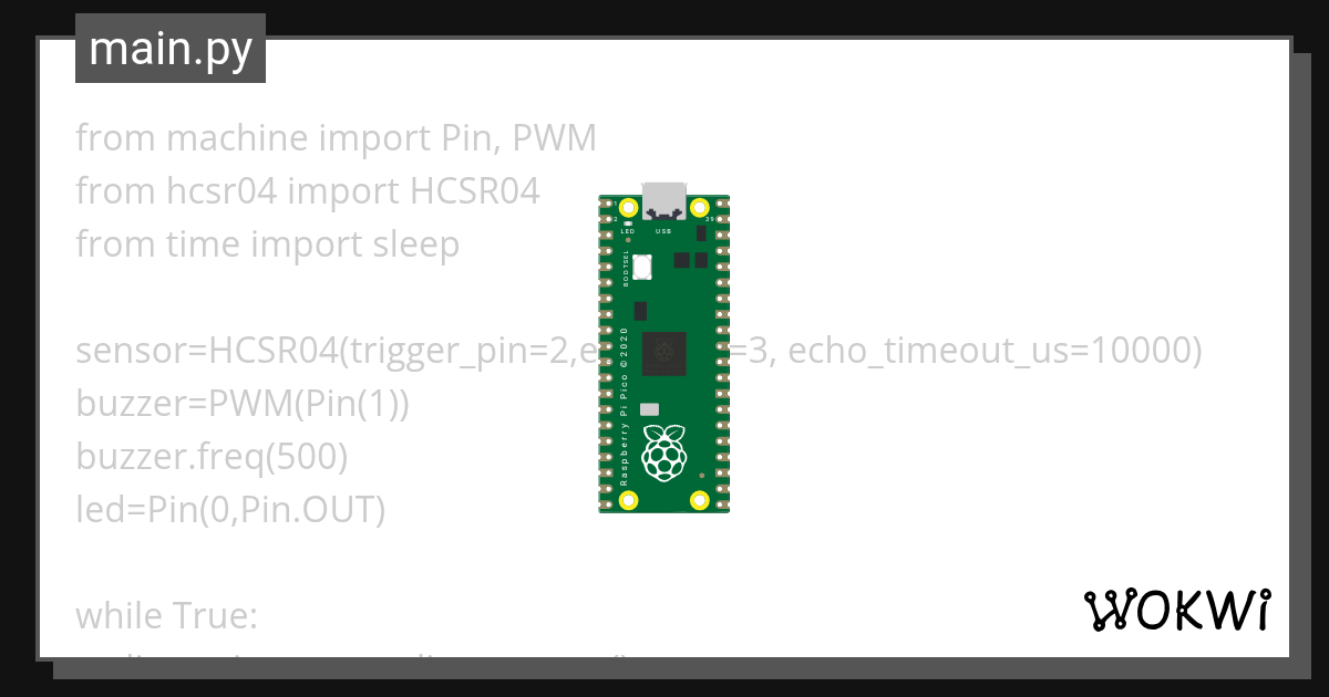 Sensor Distancia Copy Wokwi Esp32 Stm32 Arduino Simulator 2282