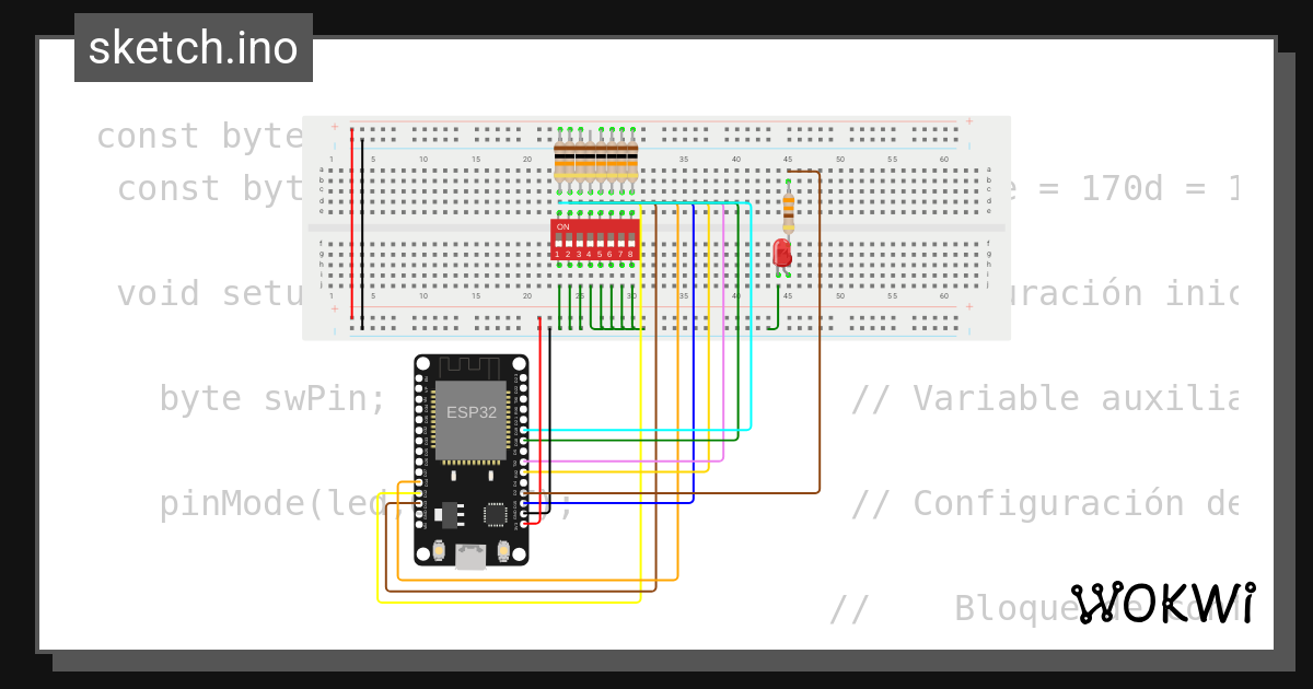 Cerradura Wokwi Esp32 Stm32 Arduino Simulator 8876