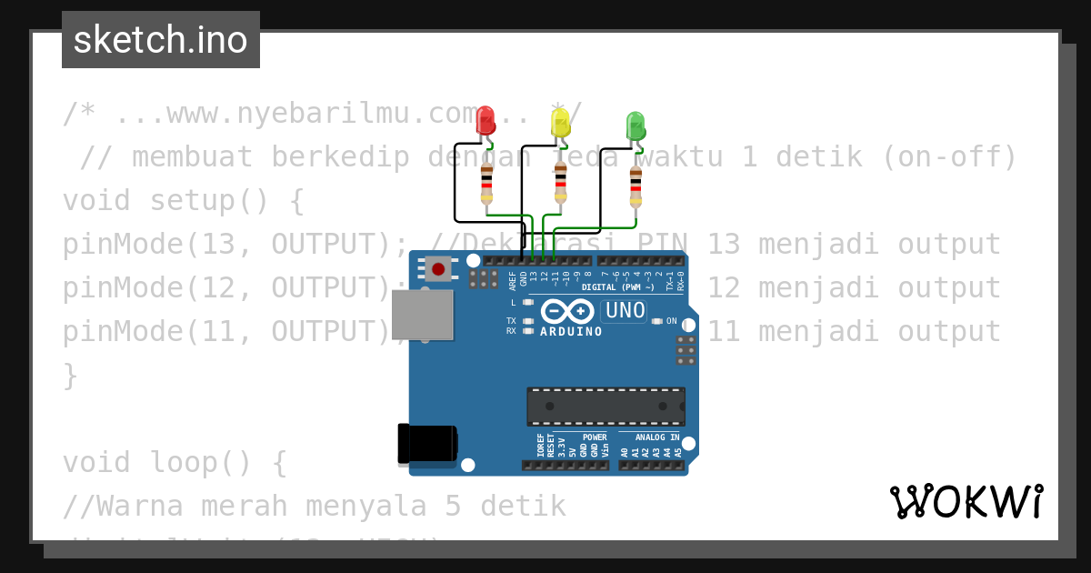 Project 1 Ulfiyatun Nadziroh Xi D Wokwi Esp32 Stm32 Arduino Simulator 2483