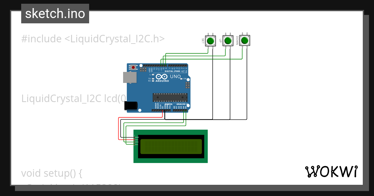 sw set time 2 - Wokwi ESP32, STM32, Arduino Simulator