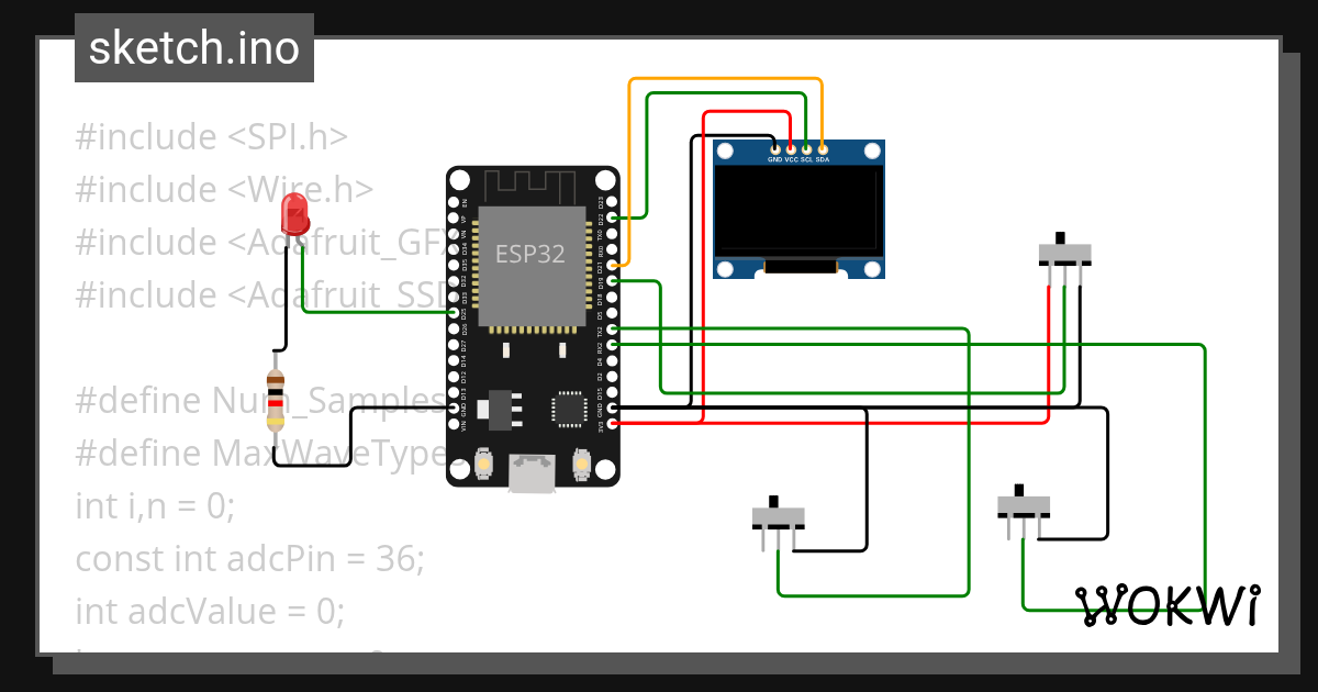 Lab6.3 - Wokwi ESP32, STM32, Arduino Simulator