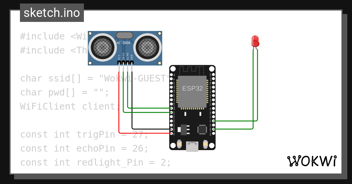 Street Light Automation Wokwi Esp32 Stm32 Arduino Simulator 7408