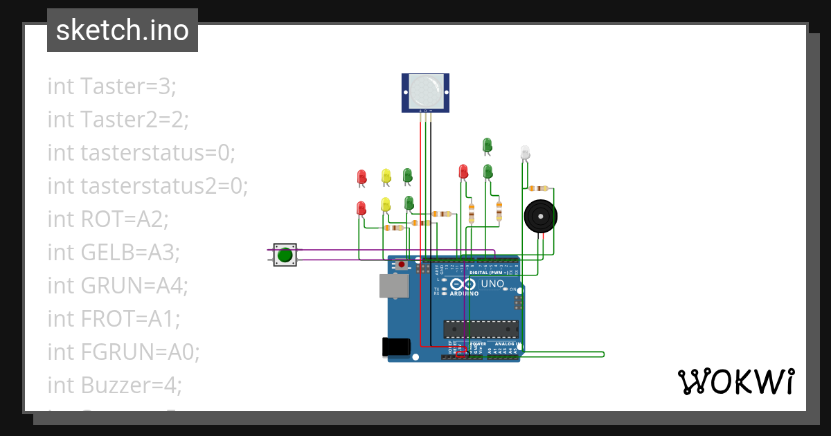 ampel - Wokwi ESP32, STM32, Arduino Simulator