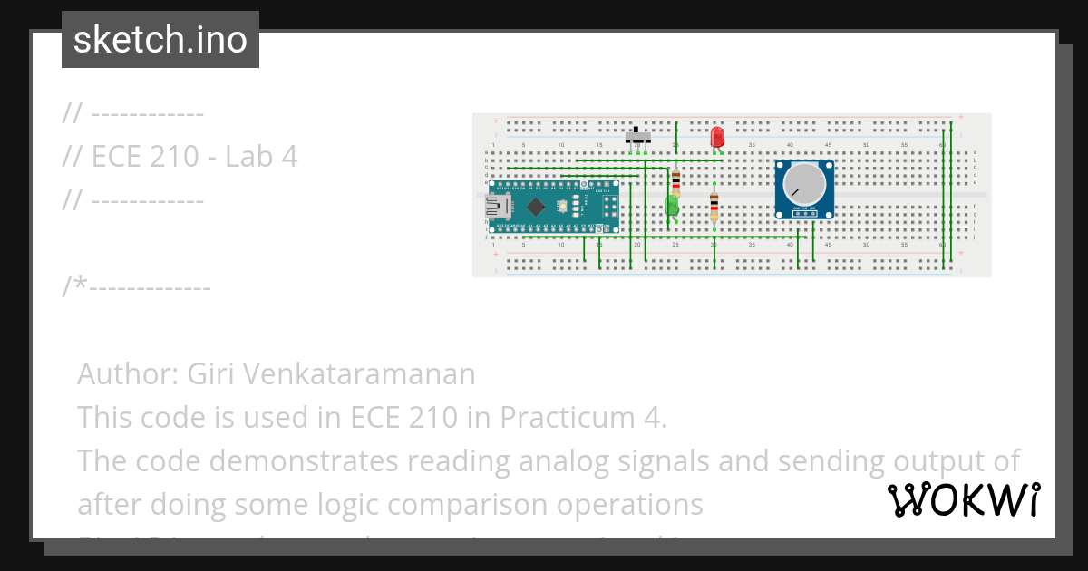 Lab 4 Wokwi Esp32 Stm32 Arduino Simulator 0765