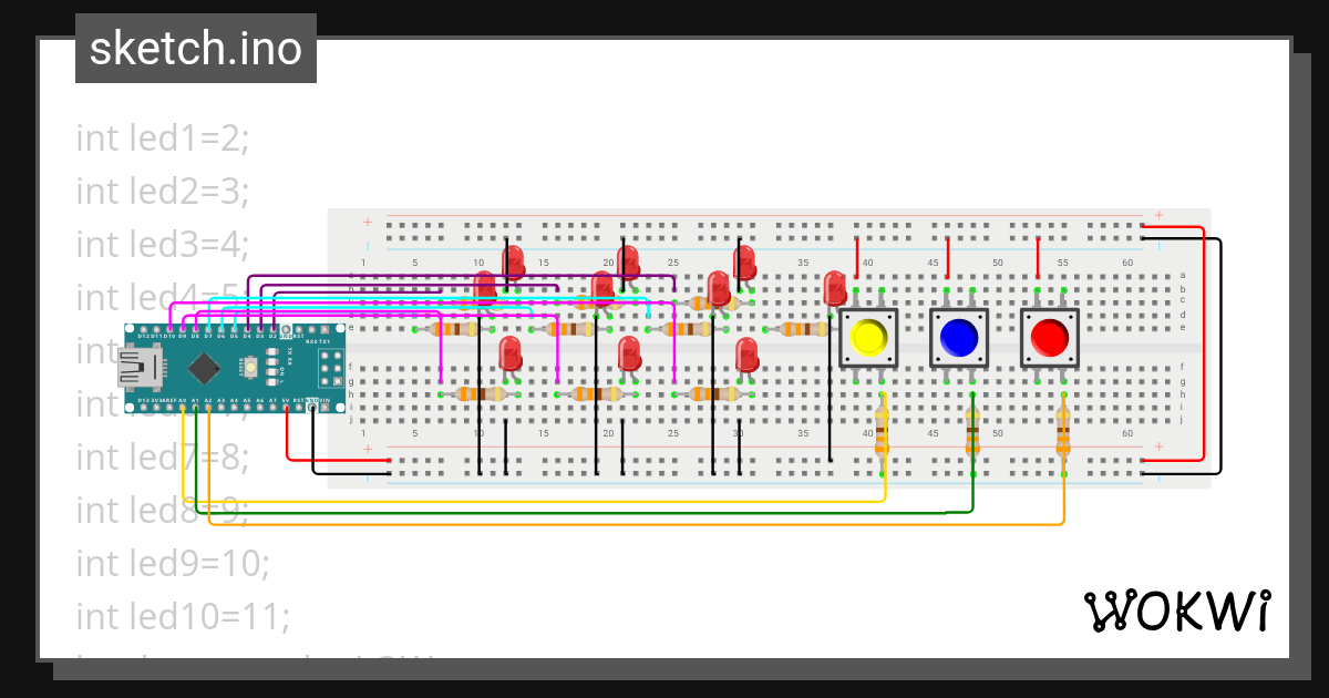 proyecto 4 - Wokwi ESP32, STM32, Arduino Simulator