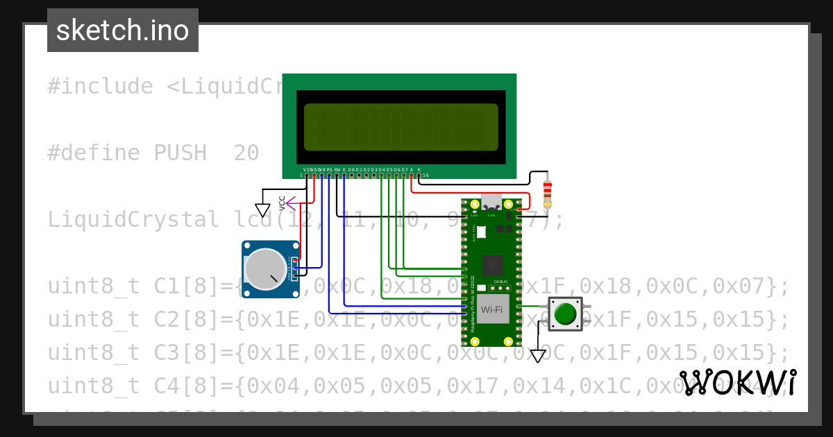 Dinogame Wokwi Esp32 Stm32 Arduino Simulator