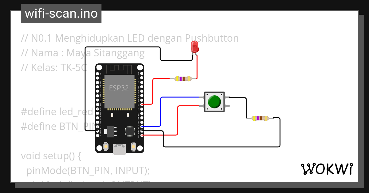 no.1 - Wokwi ESP32, STM32, Arduino Simulator