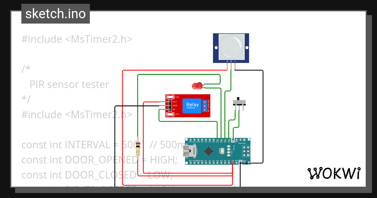 door Copy - Wokwi ESP32, STM32, Arduino Simulator