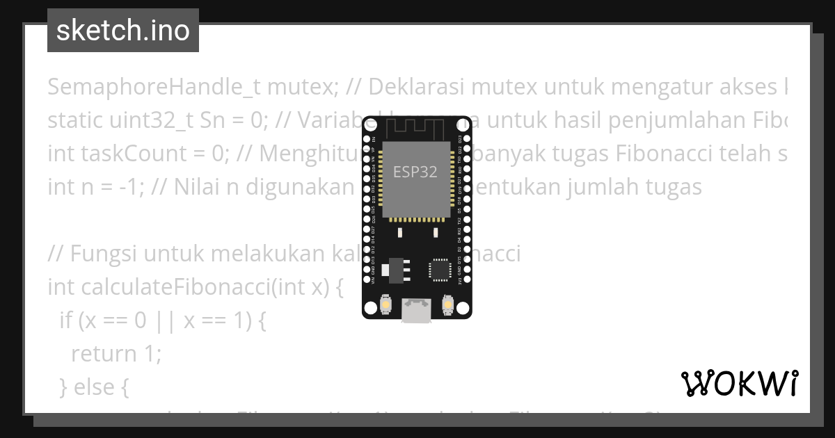 Modul 3 IoT (CS) - Wokwi ESP32, STM32, Arduino Simulator