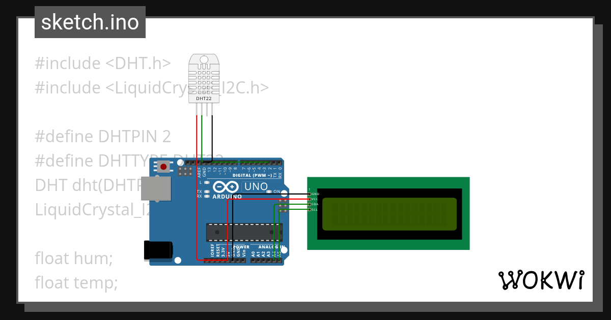 Humidity Display Wokwi Esp32 Stm32 Arduino Simulator 3599