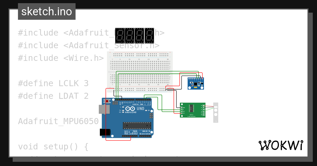 Force Meter Wokwi Esp32 Stm32 Arduino Simulator