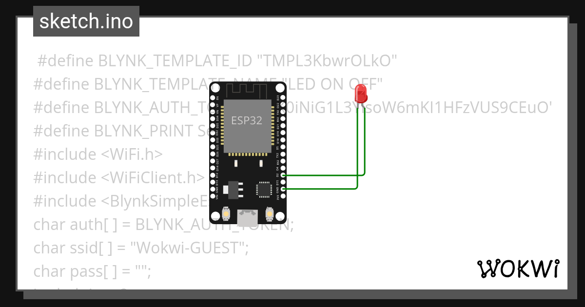 Led On Off Wokwi Esp32 Stm32 Arduino Simulator 7082