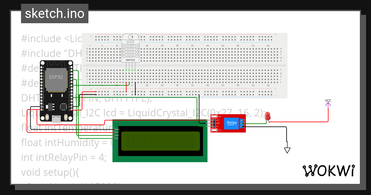 Relay - Wokwi ESP32, STM32, Arduino Simulator