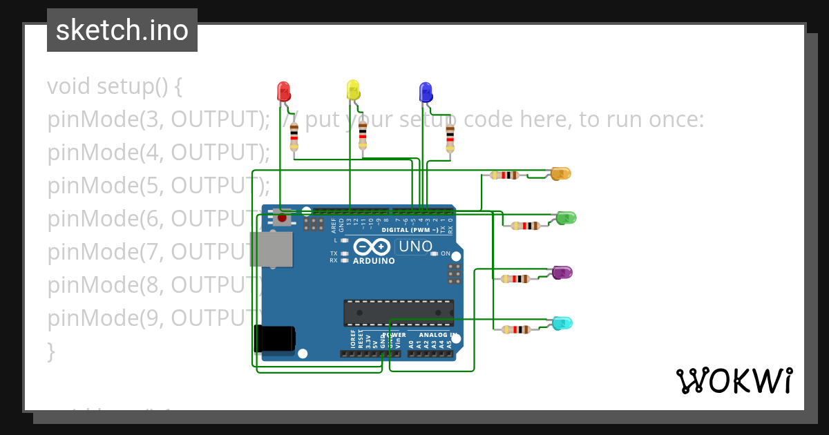 Uji Coba Wokwi Esp32 Stm32 Arduino Simulator 