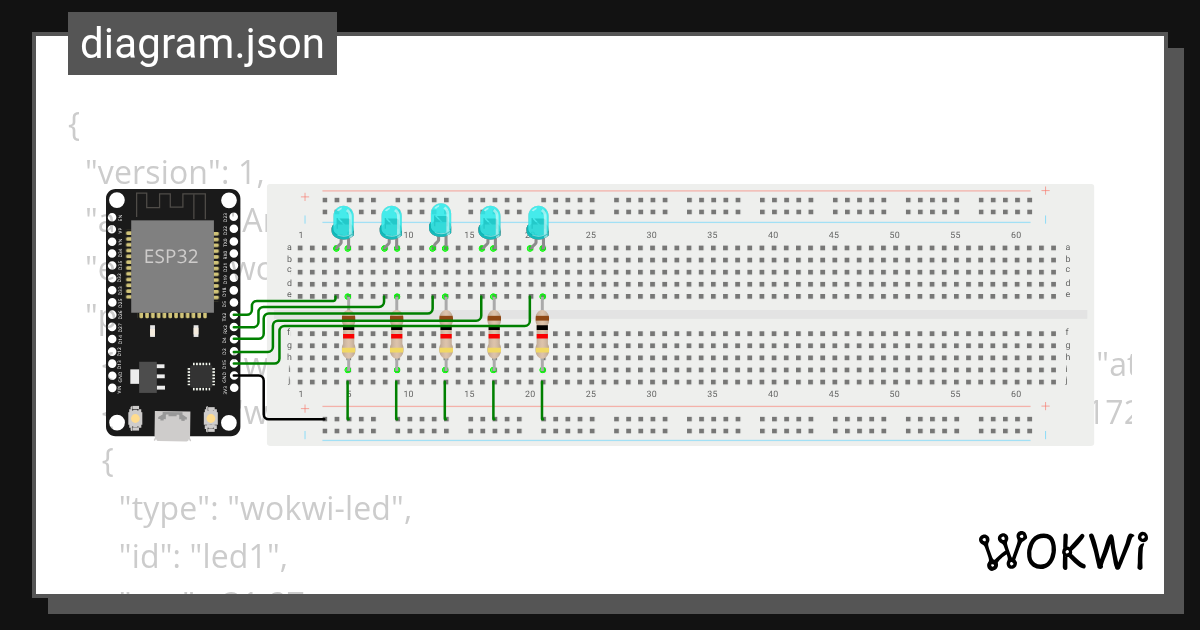 1 - Wokwi ESP32, STM32, Arduino Simulator