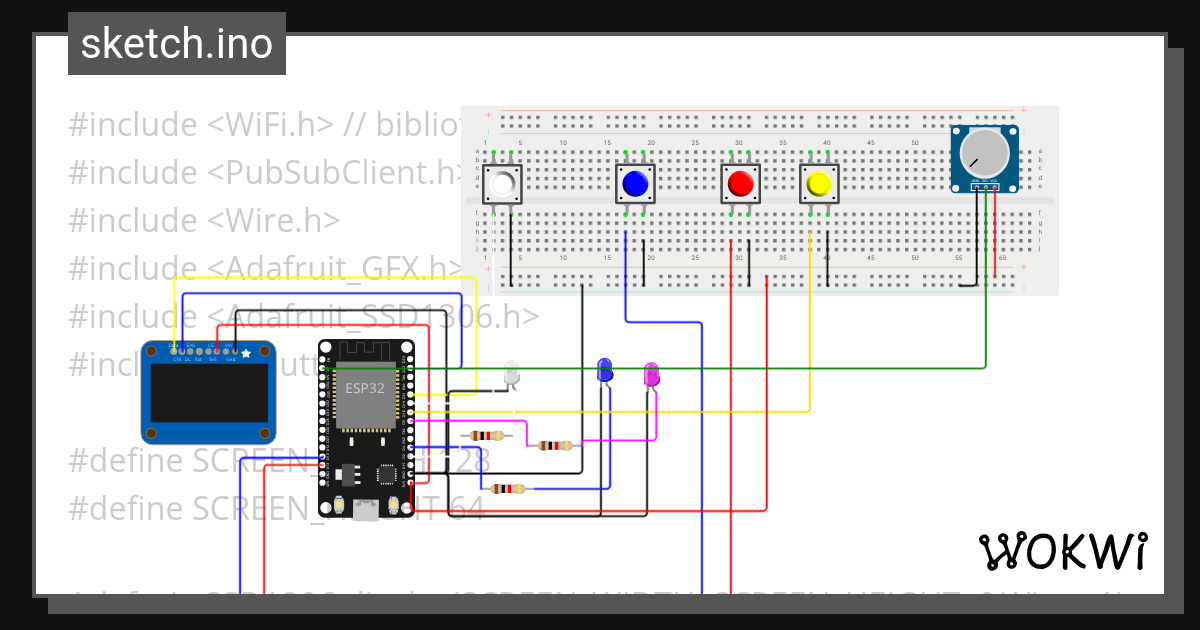 ESP32 OLED BUG Copy - Wokwi ESP32, STM32, Arduino Simulator