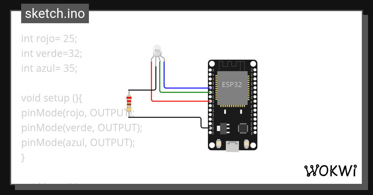 colors - Wokwi ESP32, STM32, Arduino Simulator