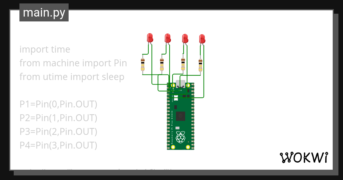 4digit Binare Wokwi Esp32 Stm32 Arduino Simulator 5336