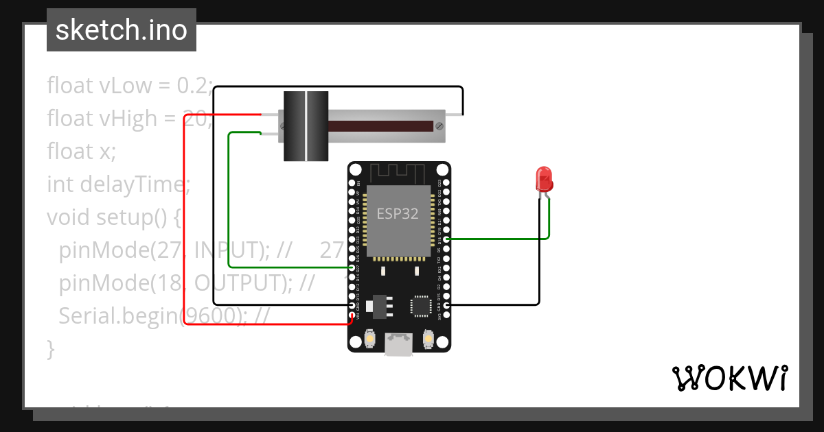 機電與物理閃頻儀 0914 Wokwi Esp32 Stm32 Arduino Simulator 7264