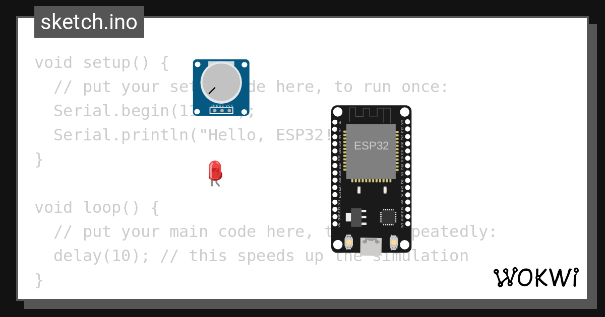 第三堂課作業 Wokwi Esp32 Stm32 Arduino Simulator 1128