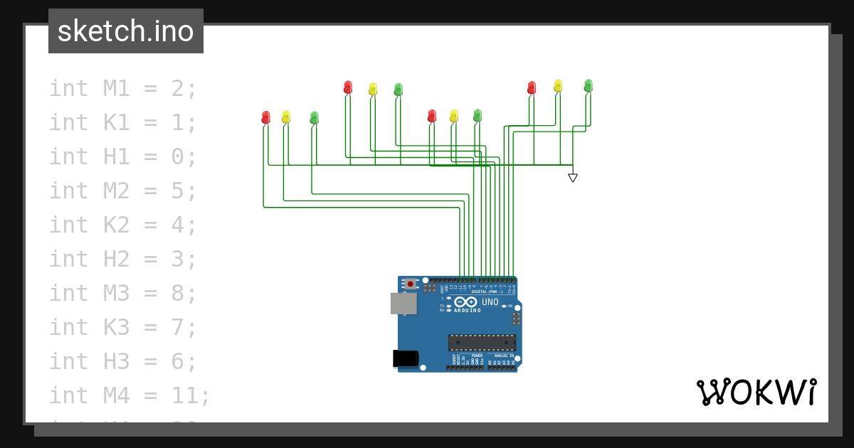 Array Ujian Wokwi Esp32 Stm32 Arduino Simulator
