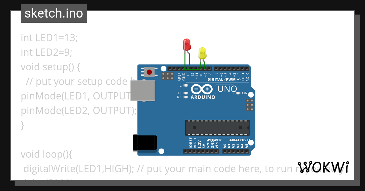 Sahithi Led2 Wokwi Esp32 Stm32 Arduino Simulator 9617