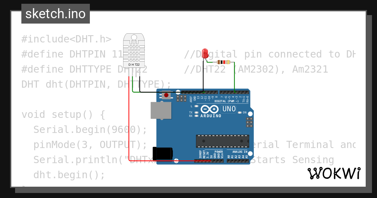 Led Temp Blink Wokwi Esp32 Stm32 Arduino Simulator 4052