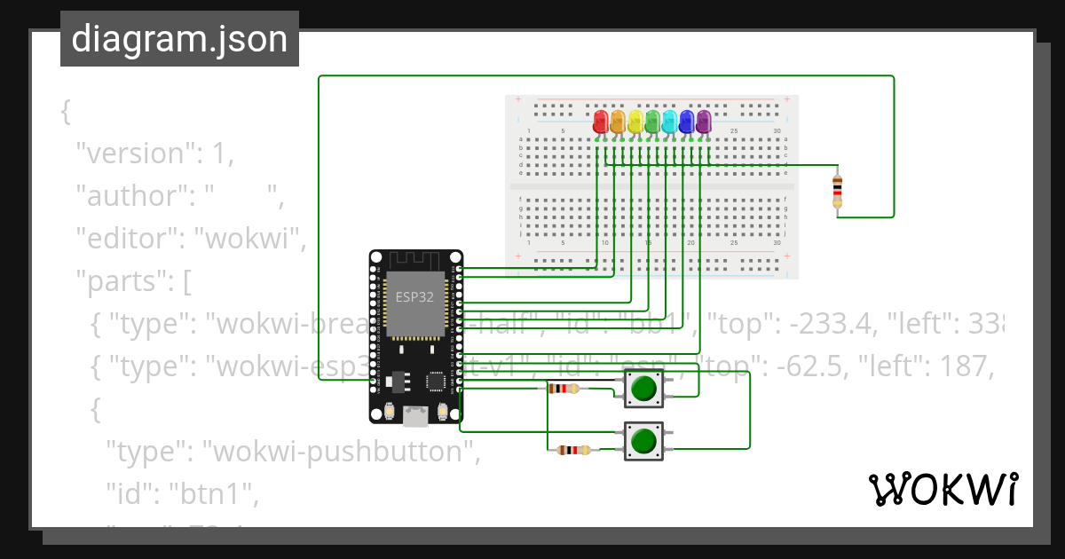 Rainbowled Wokwi Esp32 Stm32 Arduino Simulator 9130