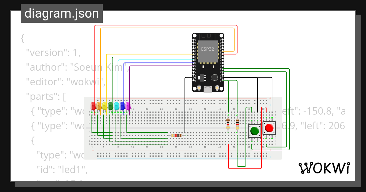 Assignment1 - Wokwi ESP32, STM32, Arduino Simulator
