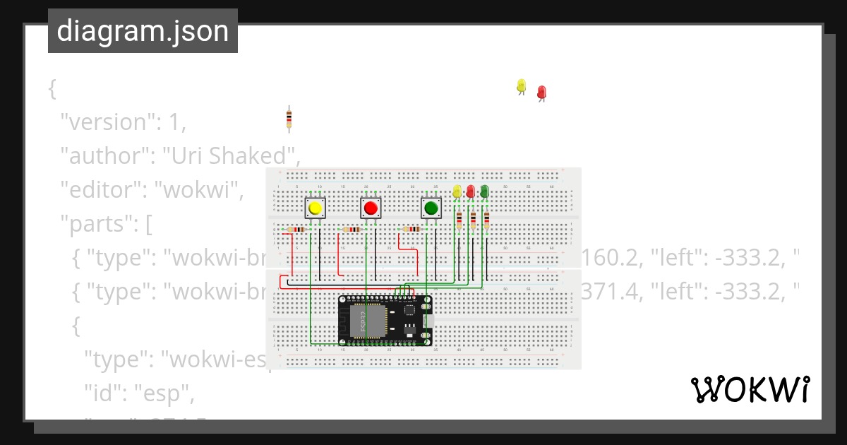 Wokwi - Online ESP32, STM32, Arduino Simulator
