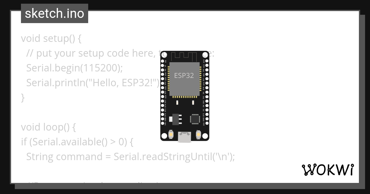 Tugas 1 - Wokwi ESP32, STM32, Arduino Simulator Tugas 1 - Wokwi ESP32, STM32, Arduino Simulator