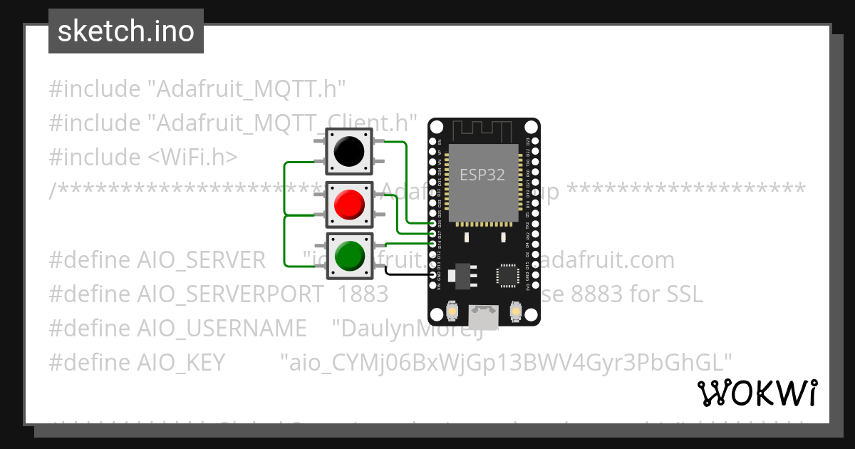 Estadisticas Proyecto Final UNIR Daulyn Morel - Wokwi ESP32, STM32, Arduino Simulator