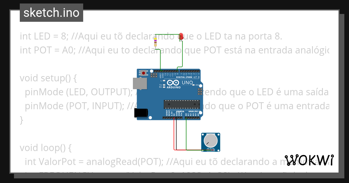 Projeto Wokwi Esp32 Stm32 Arduino Simulator