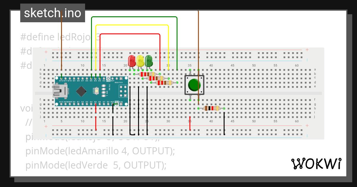 ejercicio 2 - Wokwi ESP32, STM32, Arduino Simulator